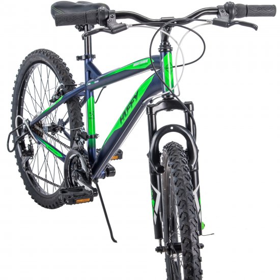 Huffy 24 Nighthawk Boys' Mountain Bike, Blue/Green